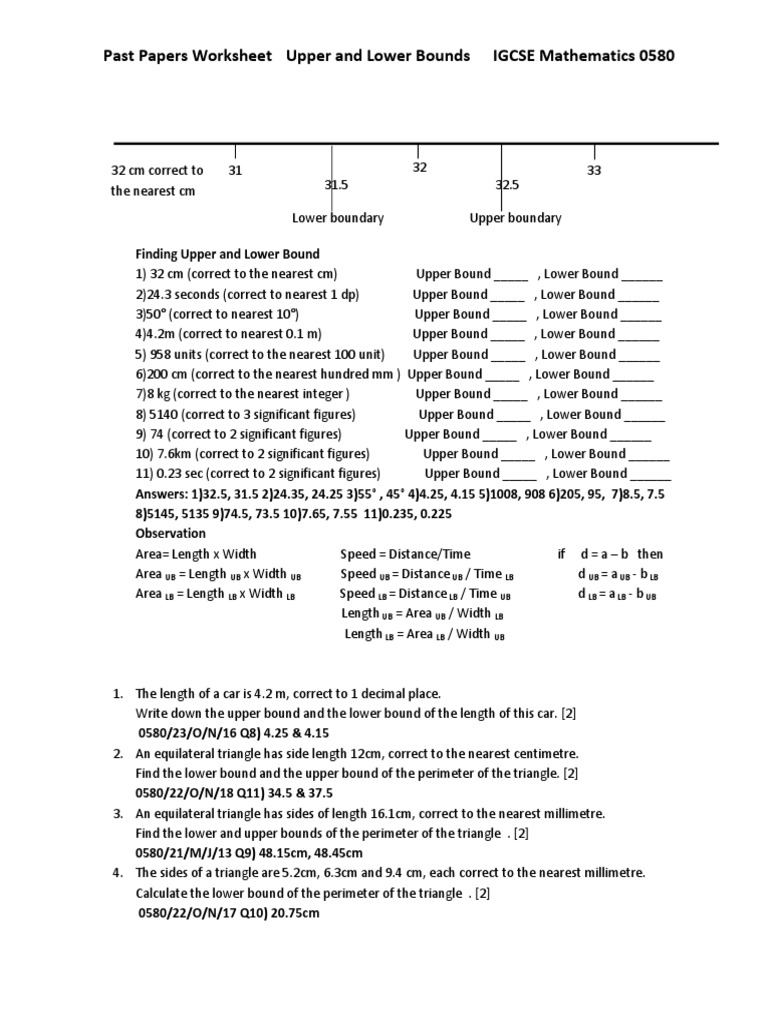 4 Upper and Lower Bounds | PDF