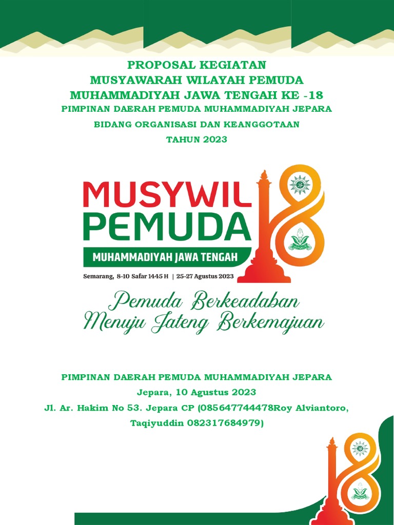 PROPOSAL MUSYWIL PDPM JPR 2023 Rev RAB | PDF
