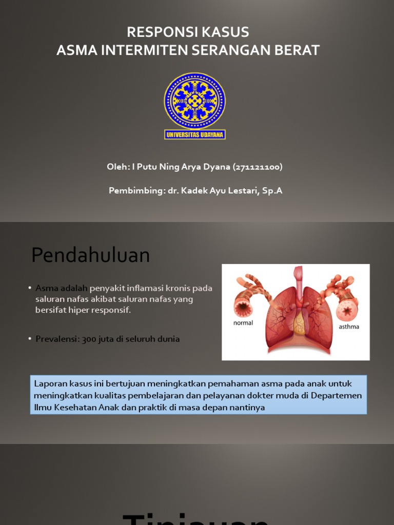 Asma Intermiten Serangan Berat | PDF