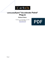 geoSTATE 1.1 Ocean For Petrel - Release Notes | PDF | Copyright | Trademark