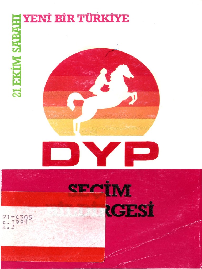 Dyp 1991 Bildirgesi | PDF