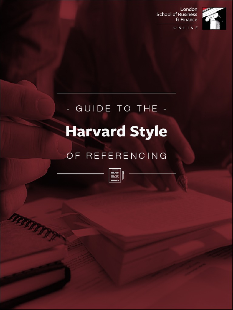 Harvard Referencing Guide for LSBF | PDF