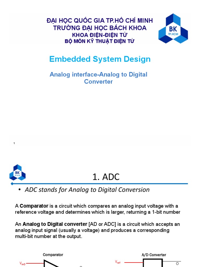 ADC Basics and Design Principles | PDF | Analog To Digital Converter ...