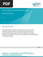 APTA PT Core Values | PDF | Psychotherapy | Physical Therapy