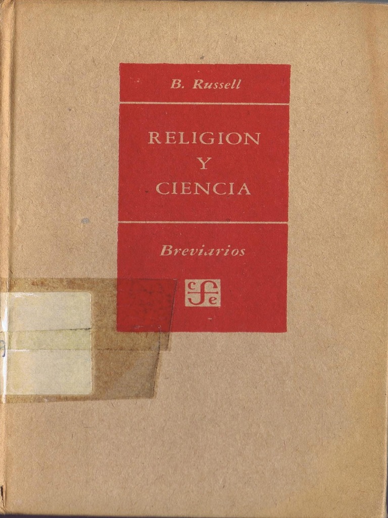 RELIGON Y CIENCIA - Bertrand Russell - 215 - R 959 | PDF