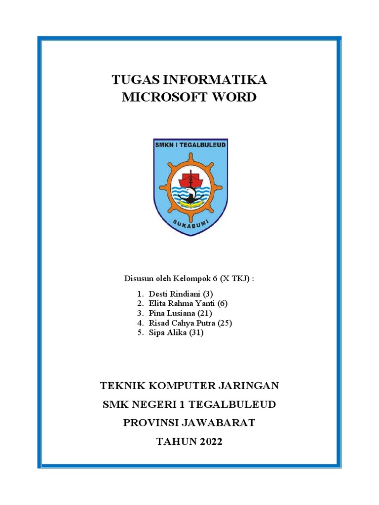 Cover - Informatika | PDF