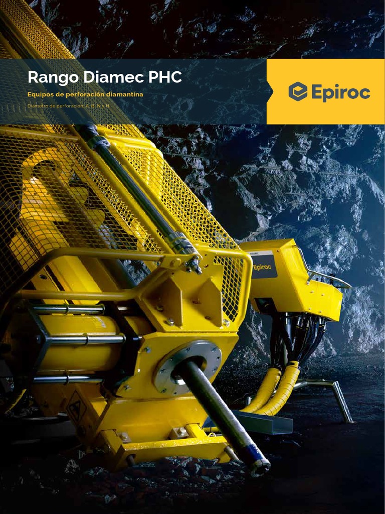 9868 0160 56b Epiroc Diamec - PHC - Range - Brochure - WEB | PDF