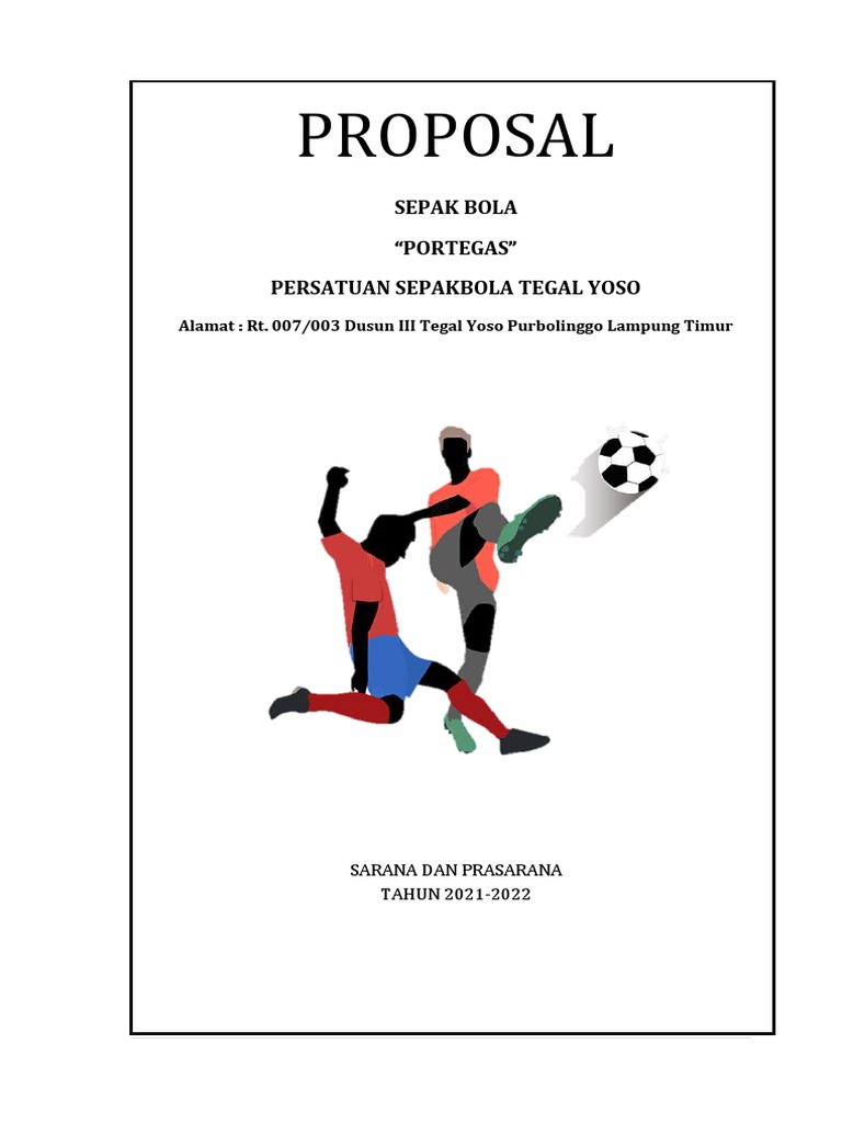 Proposal Bola Kaki Portegas | PDF