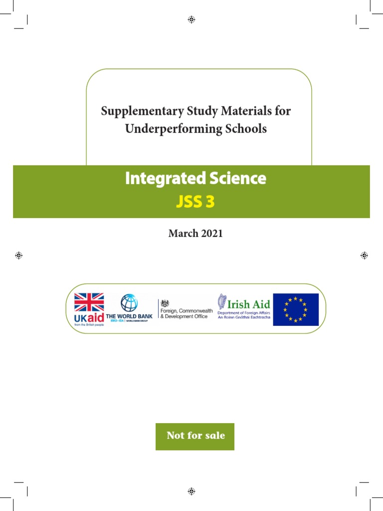 Integrated Science JSS 3 21.12.2021 | PDF