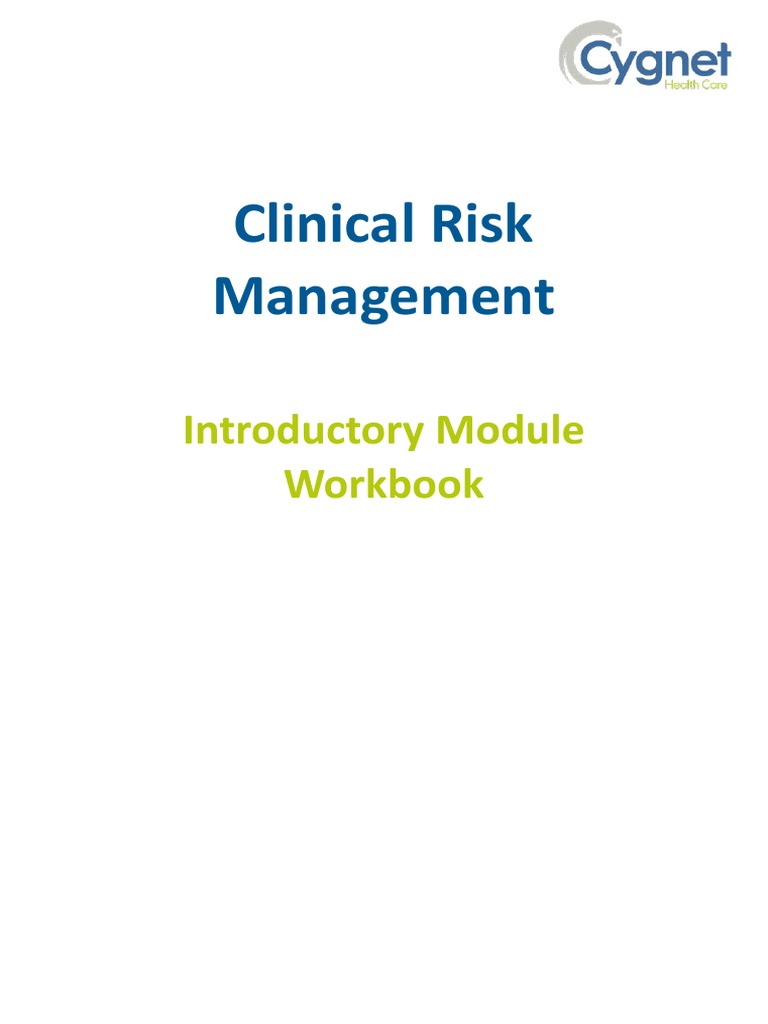 Clinical Risk Management Guide | PDF | Risk | Substance Abuse
