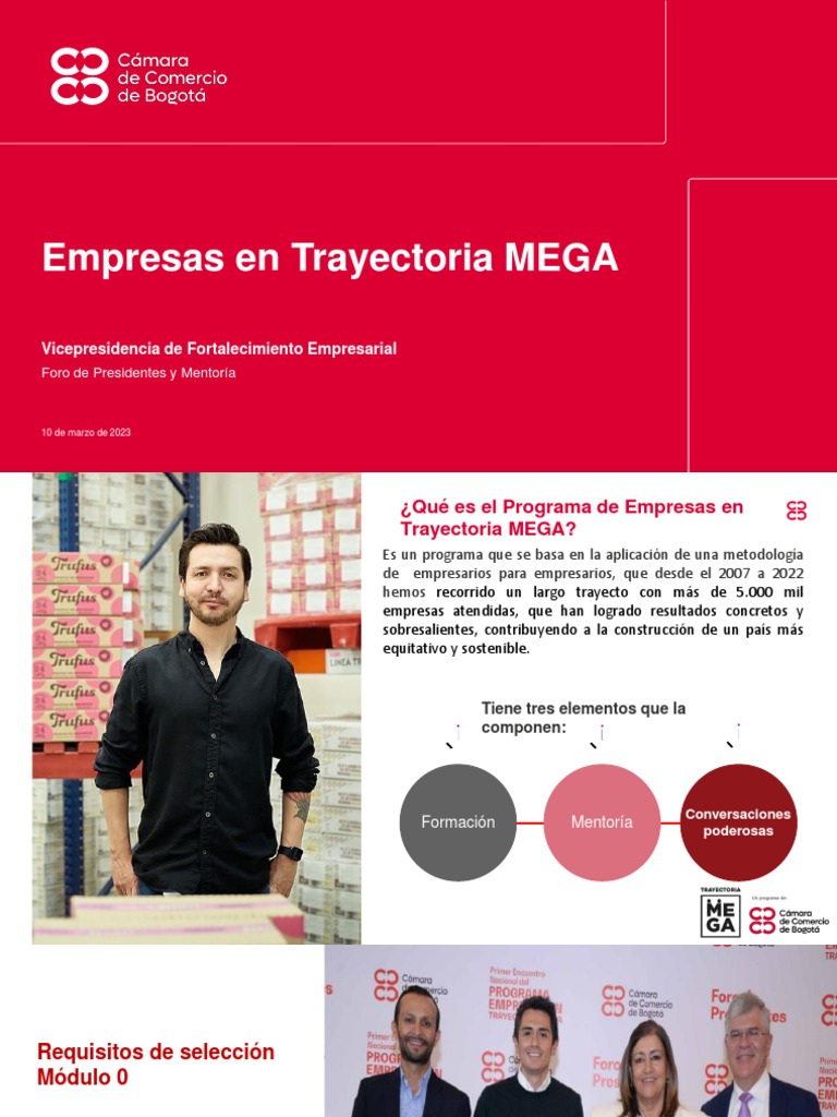 Programa Empresas en Trayectoria MEGA | PDF