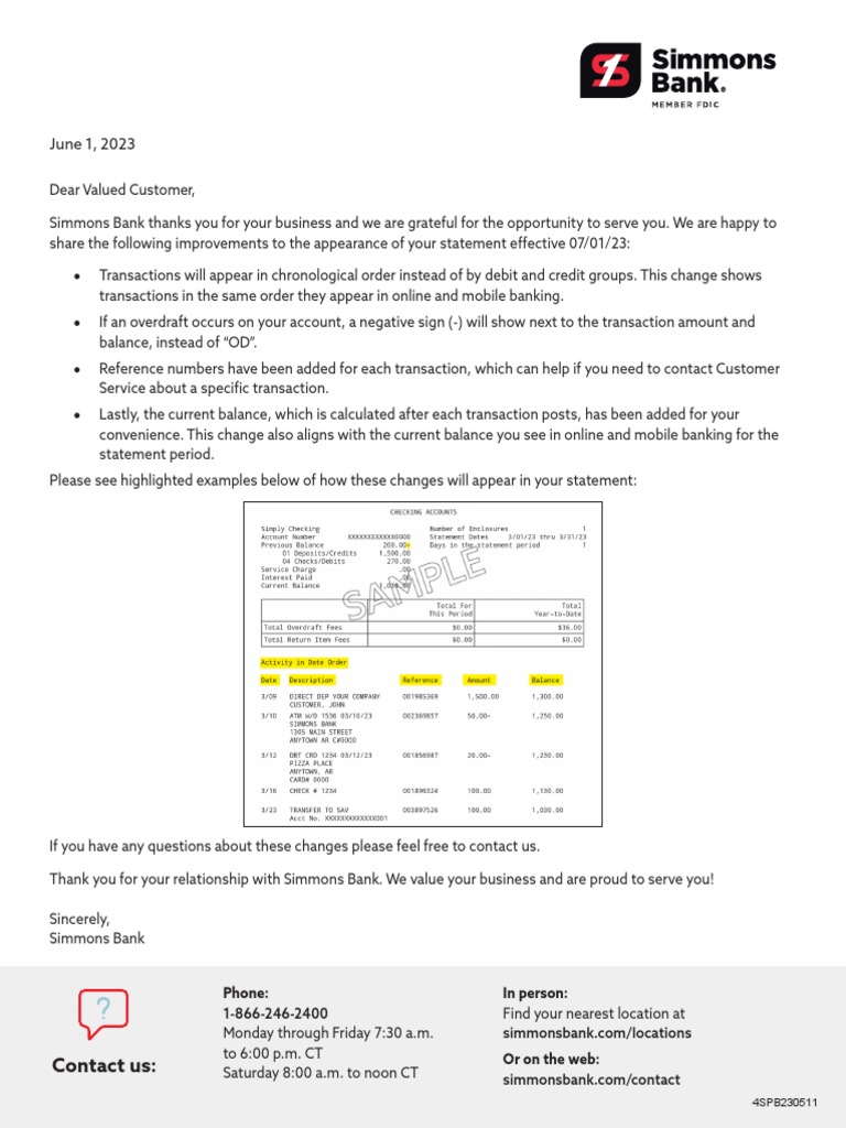 Statement June 2023 | Download Free PDF | Transaction Account | Cheque