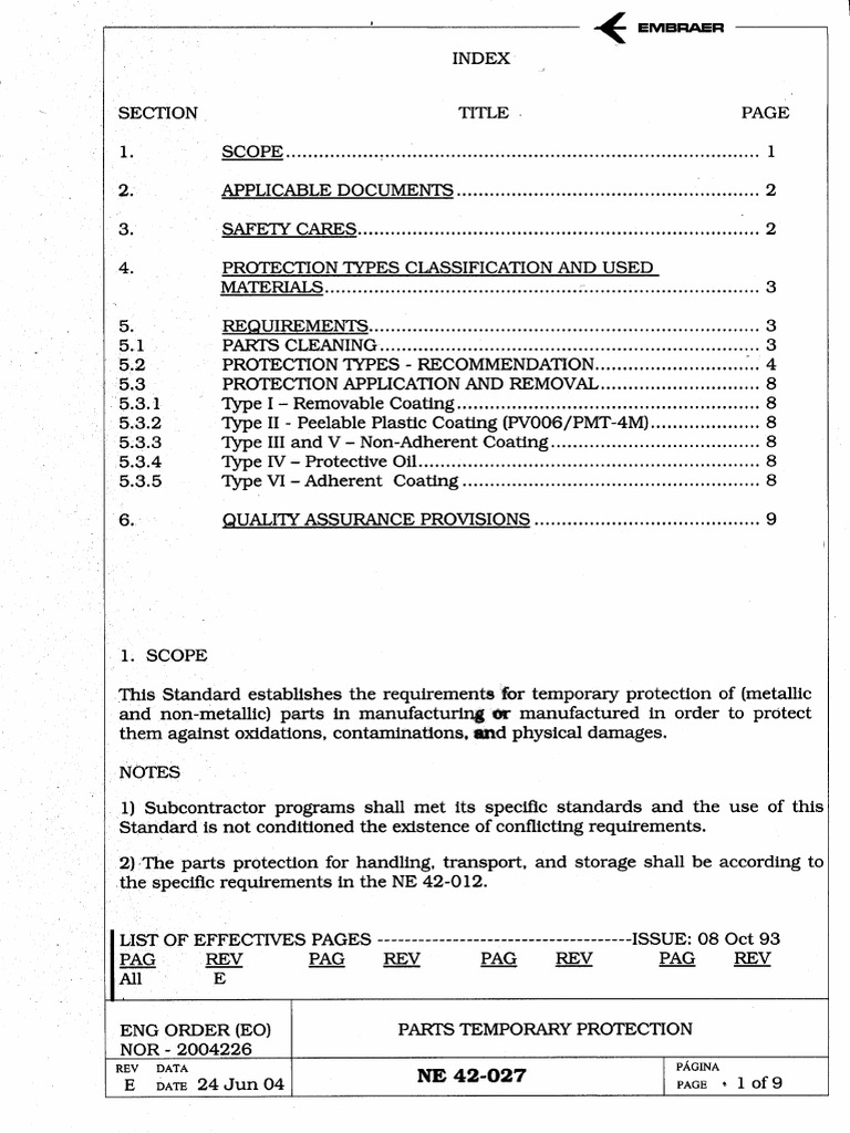 NE42 027 Eng1 Temporary Protection | PDF