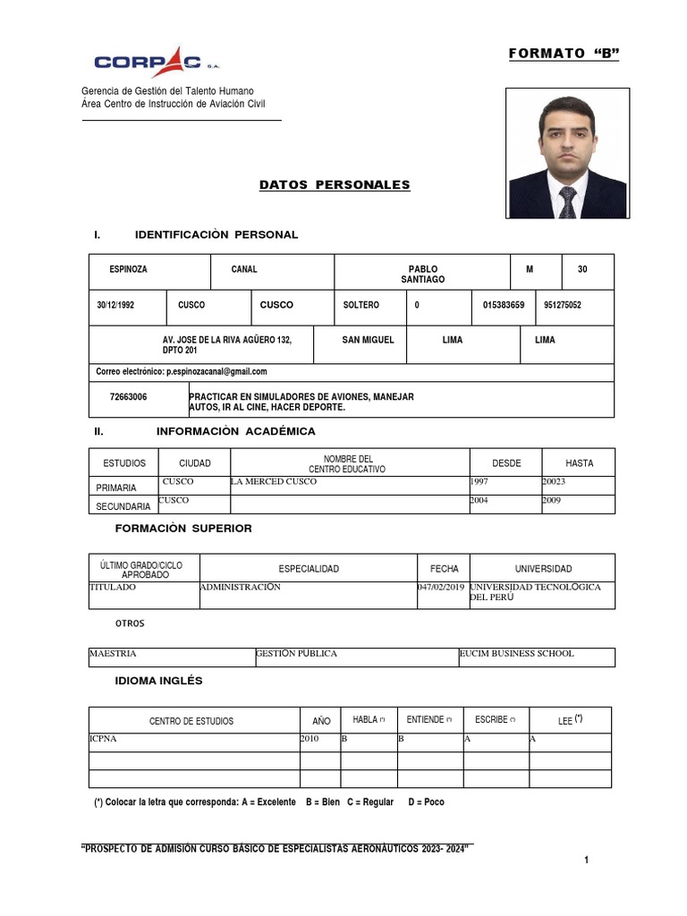 Formato B | PDF