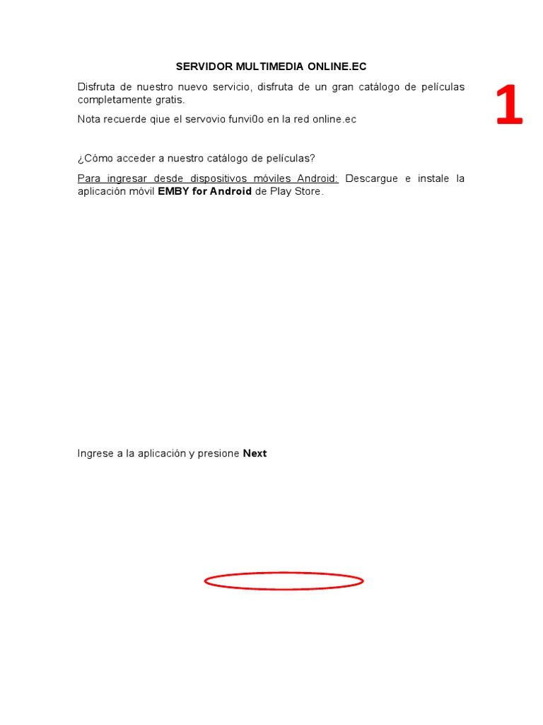 Servidor Multimedia Online Emby | PDF