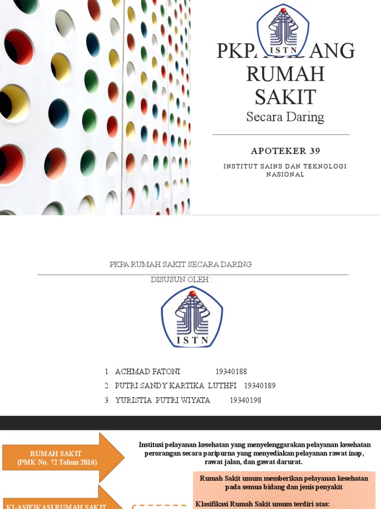 Laporan Pkpa Rs Daring | PDF