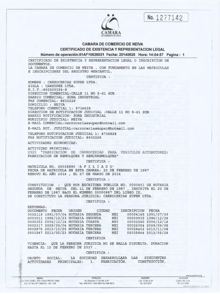 Ccio 2014-06-26 Documento Cliente | PDF