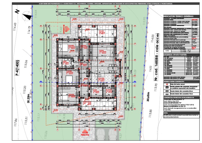 Plan Parter-Casa Dimu-Dtac A3 | PDF