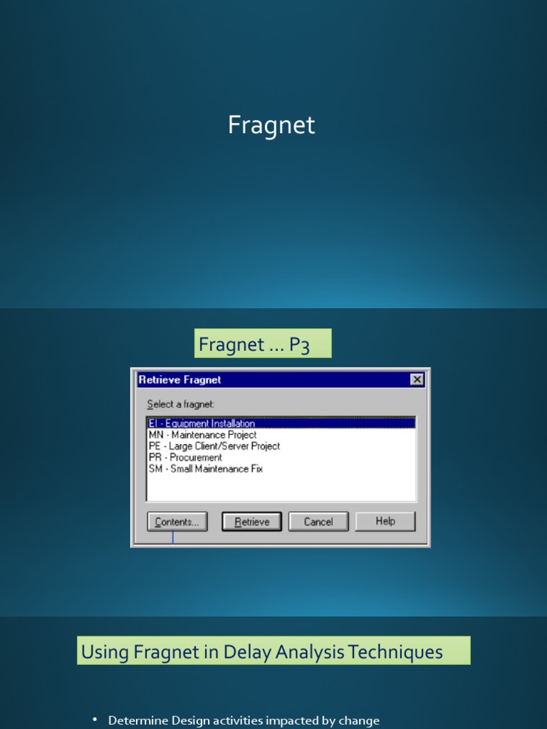 Lesson 31 Delay Analysis 2 Fragnet KM | PDF