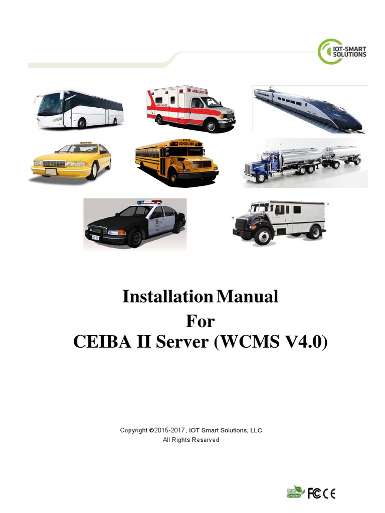 CEIBA II Server WCMS V4.0 Installation Manual | PDF