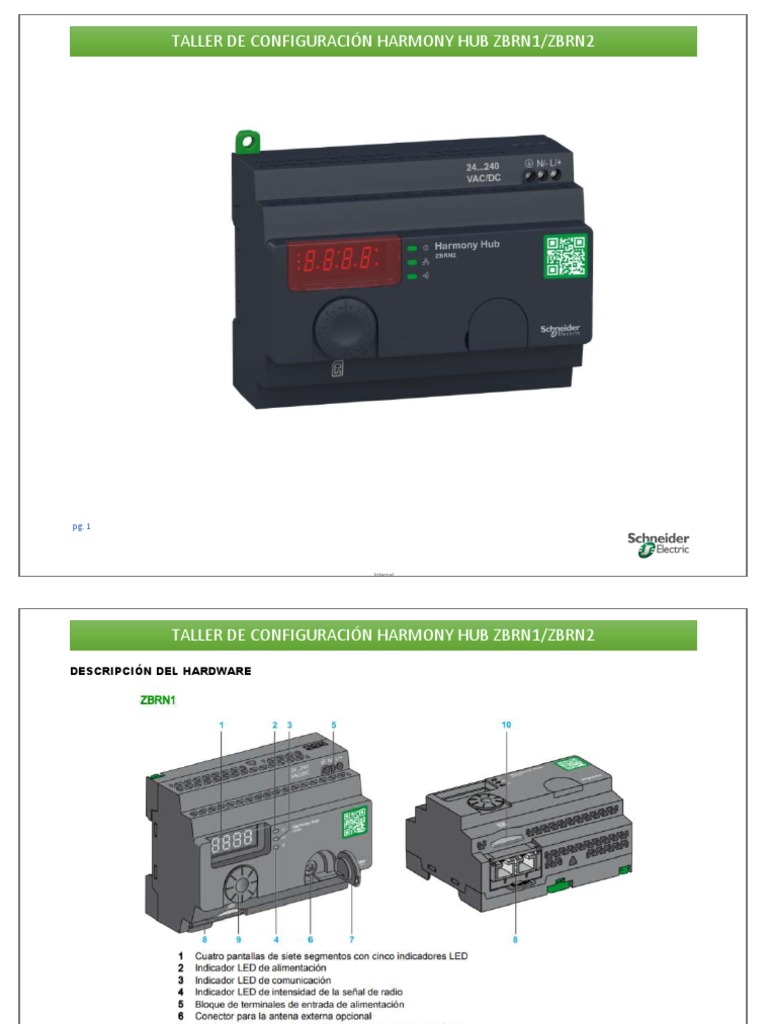 Configuración del Harmony Hub ZBRN1/ZBRN2 | PDF | Informática ...
