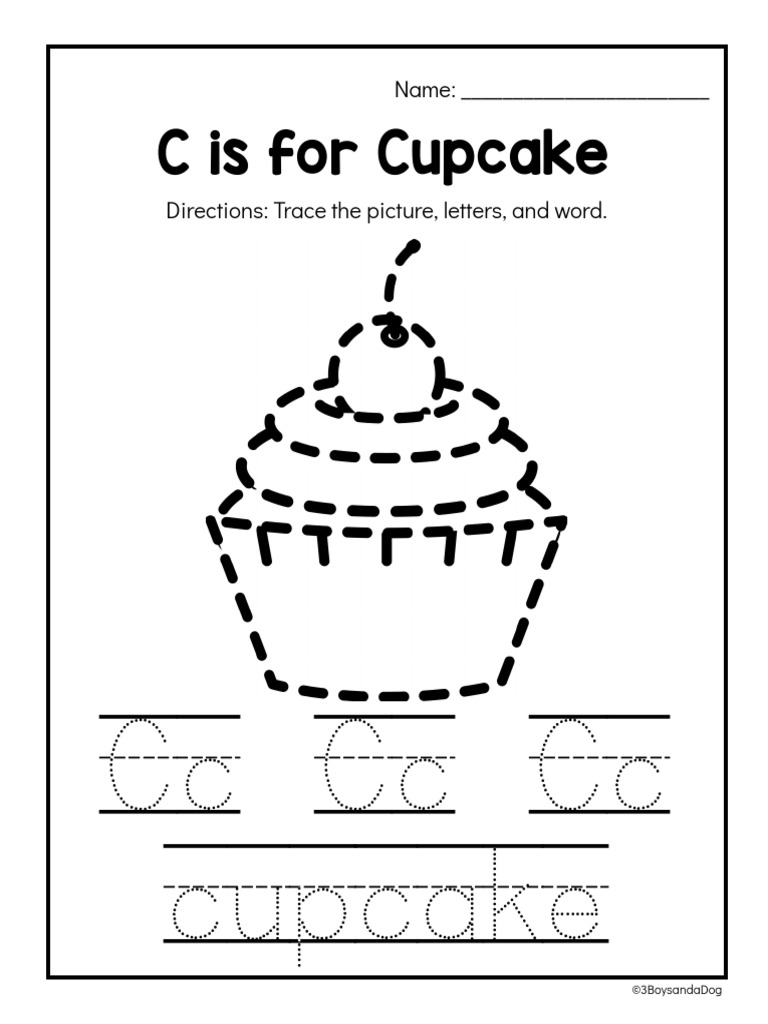 The Letter C Worksheets | PDF
