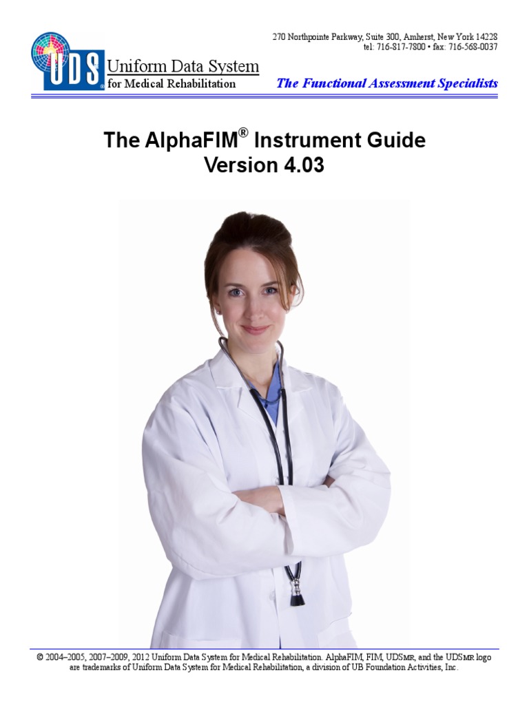 AlphaFIM - Instrument - Guide 4.03 | PDF | Business | Technology ...