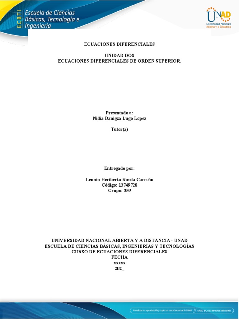 Anexo 3 Plantilla Entrega Tarea 2 | PDF