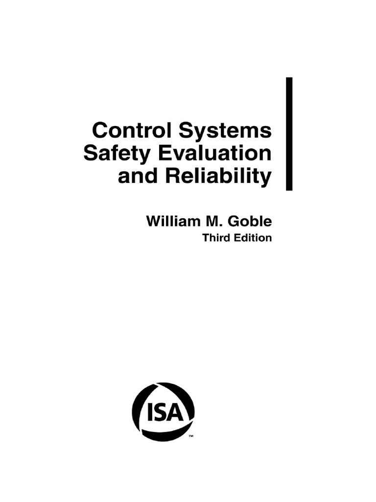 Control Systems Safety Evaluation and Reliability (3rd Edition) | PDF