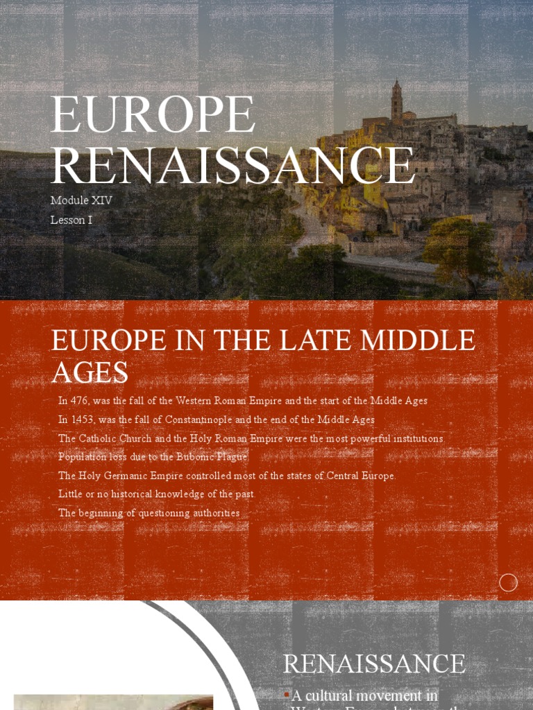Europe Renaissance | PDF
