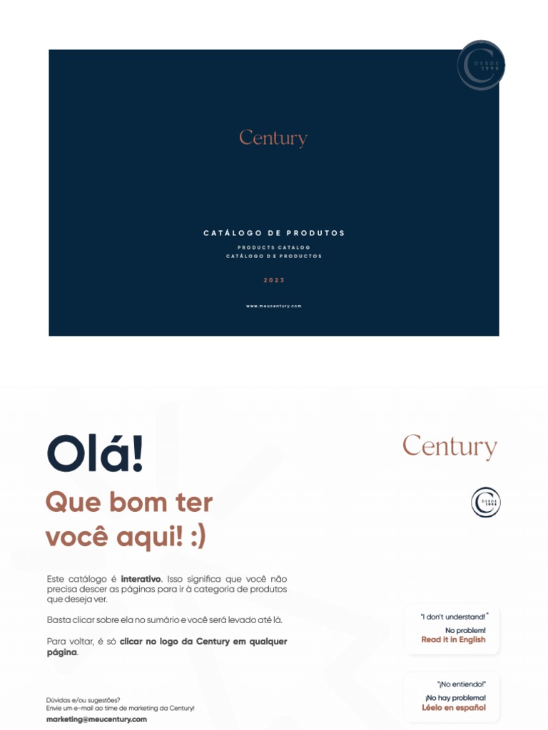 Catálogo de Produtos CENTURY - PT v2023 59 | PDF
