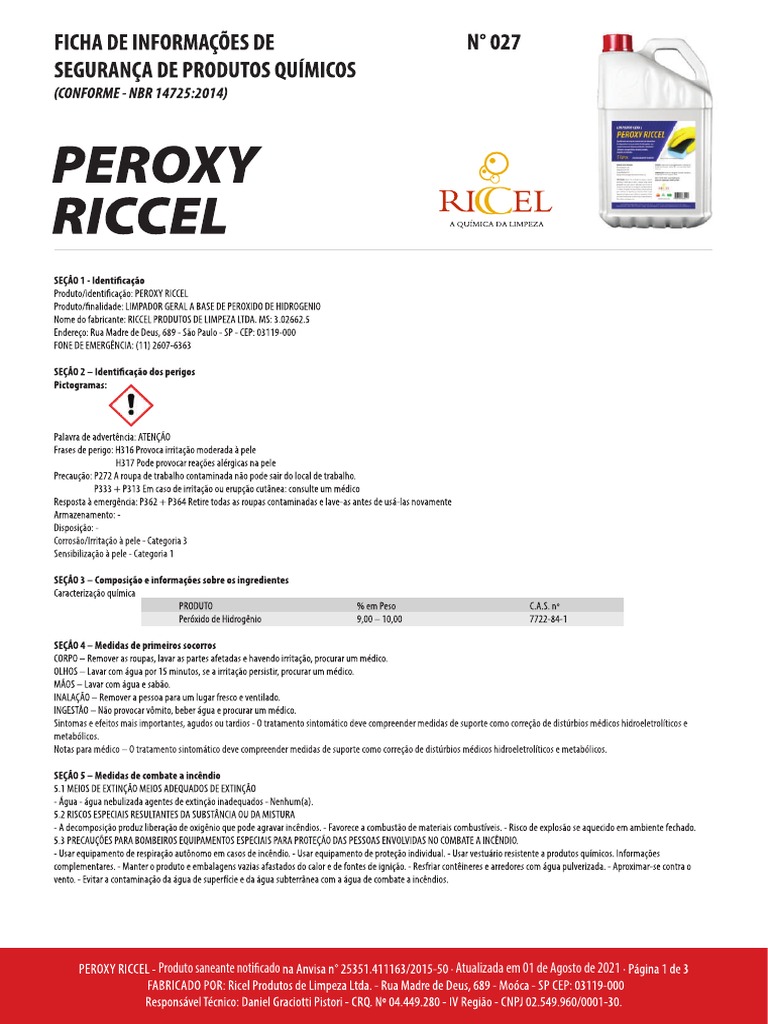 Fispq Peroxy 2021 | PDF