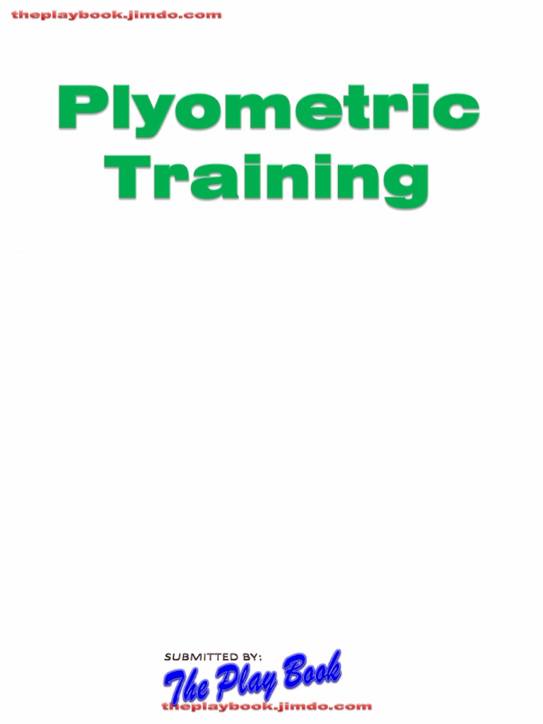 Plyometric Training | PDF