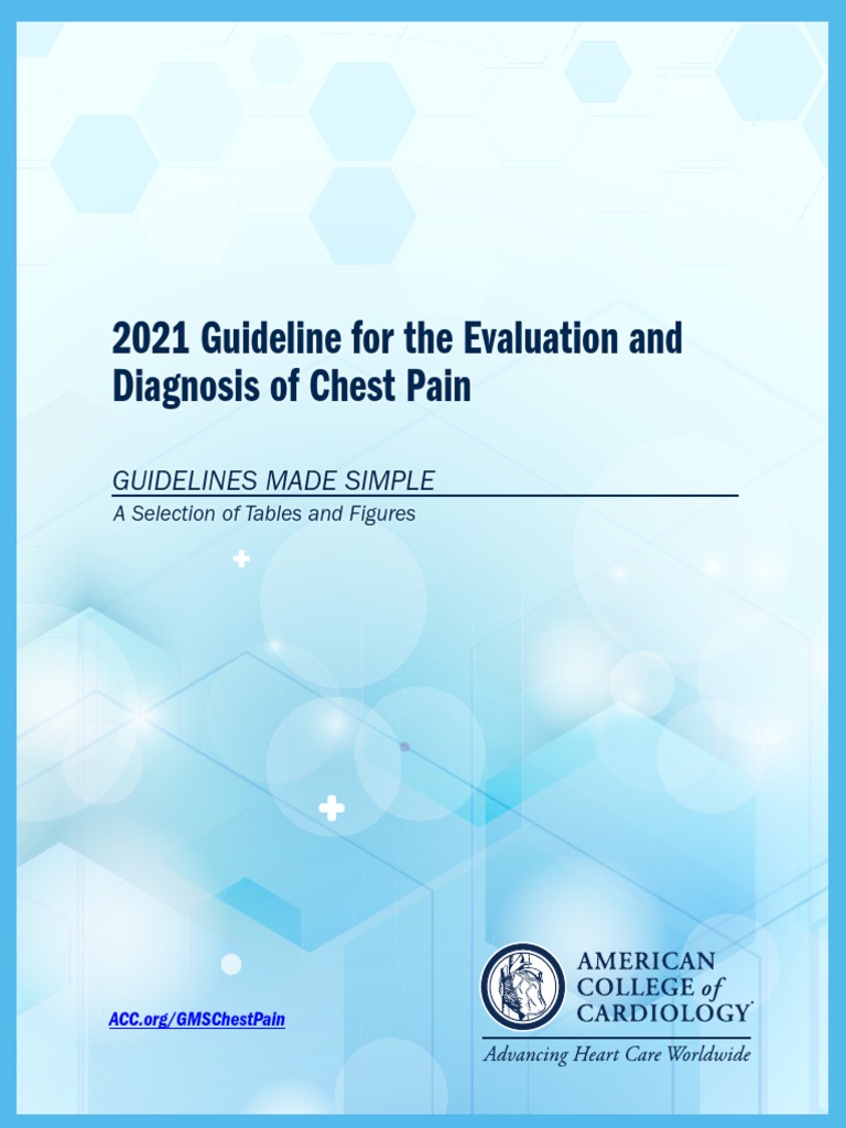 2021 Chest Pain Evaluation Guidelines | PDF | Myocardial Infarction ...