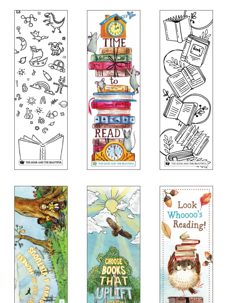 Printable Bookmarks | PDF