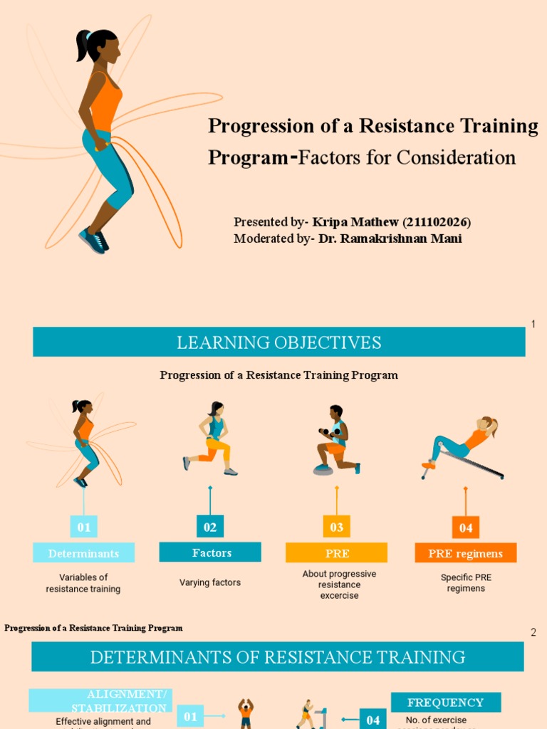 Progression in Resistance Training | PDF
