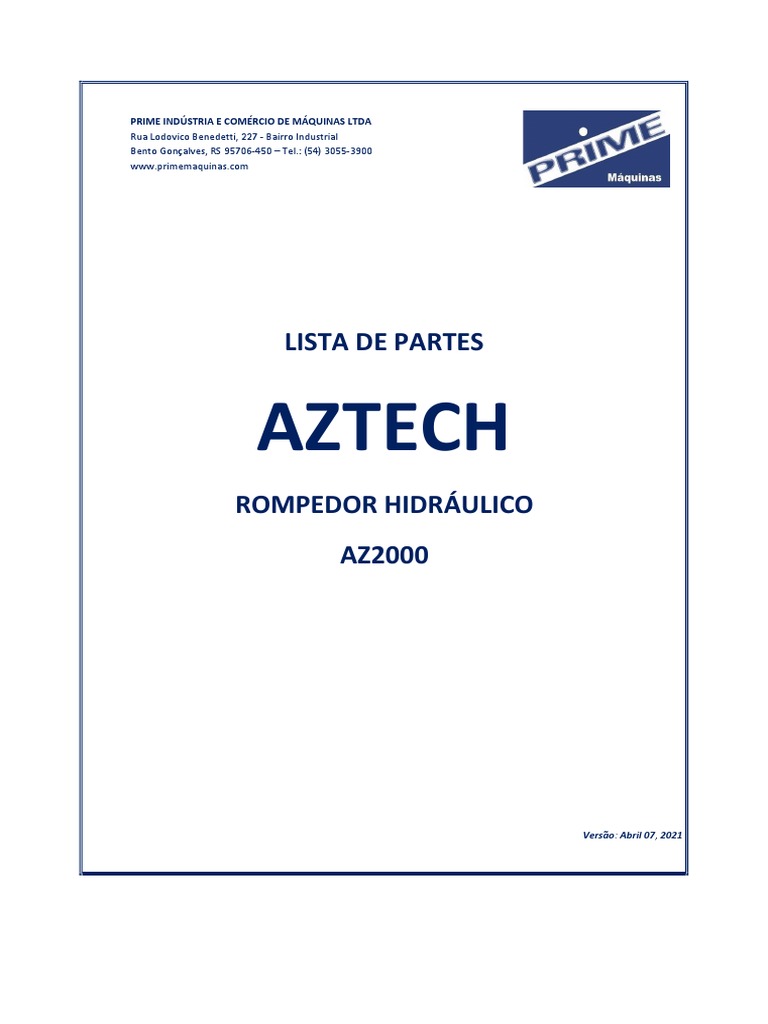 Aztec - Rompedor Az2000 | PDF