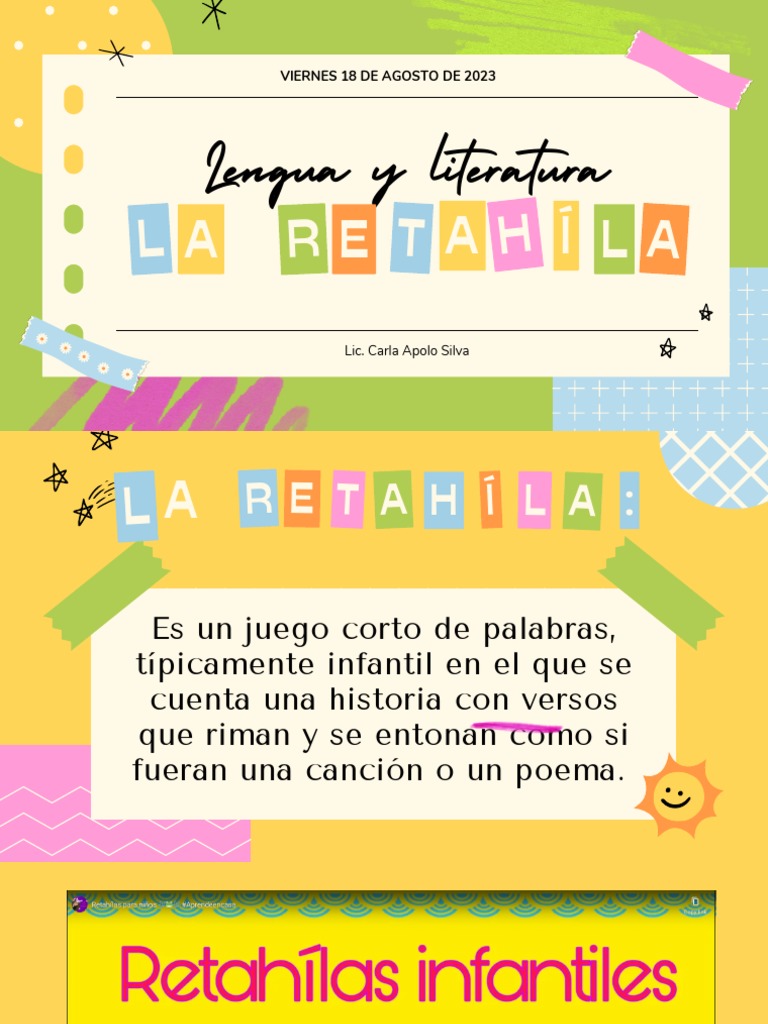La Retahila | PDF | Poesía