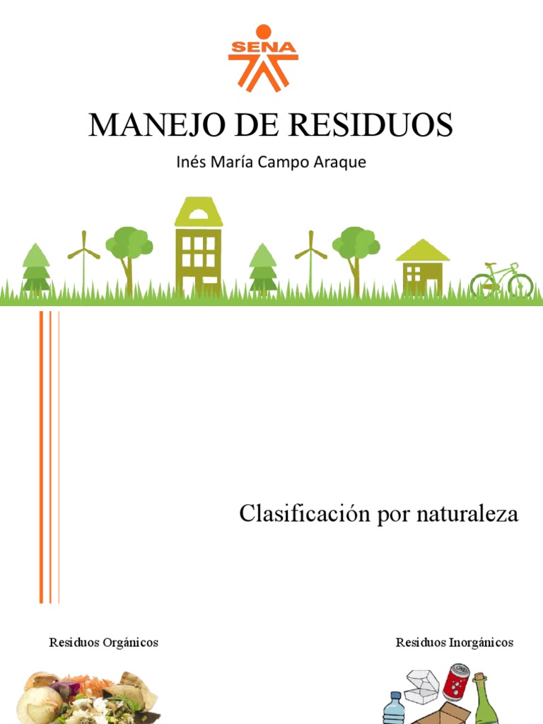 Manejo de Residuos - Inés Campo | PDF