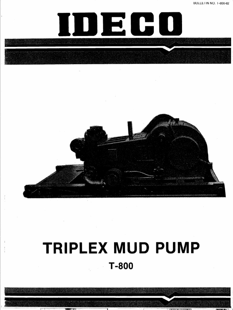 Ideco T-800 Parts List | PDF