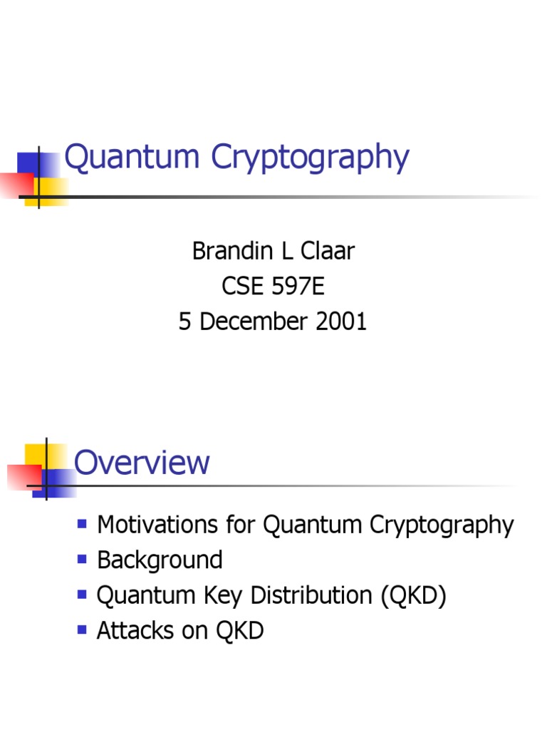 Quantum Cryptography | PDF Quantum Cryptography | PDF