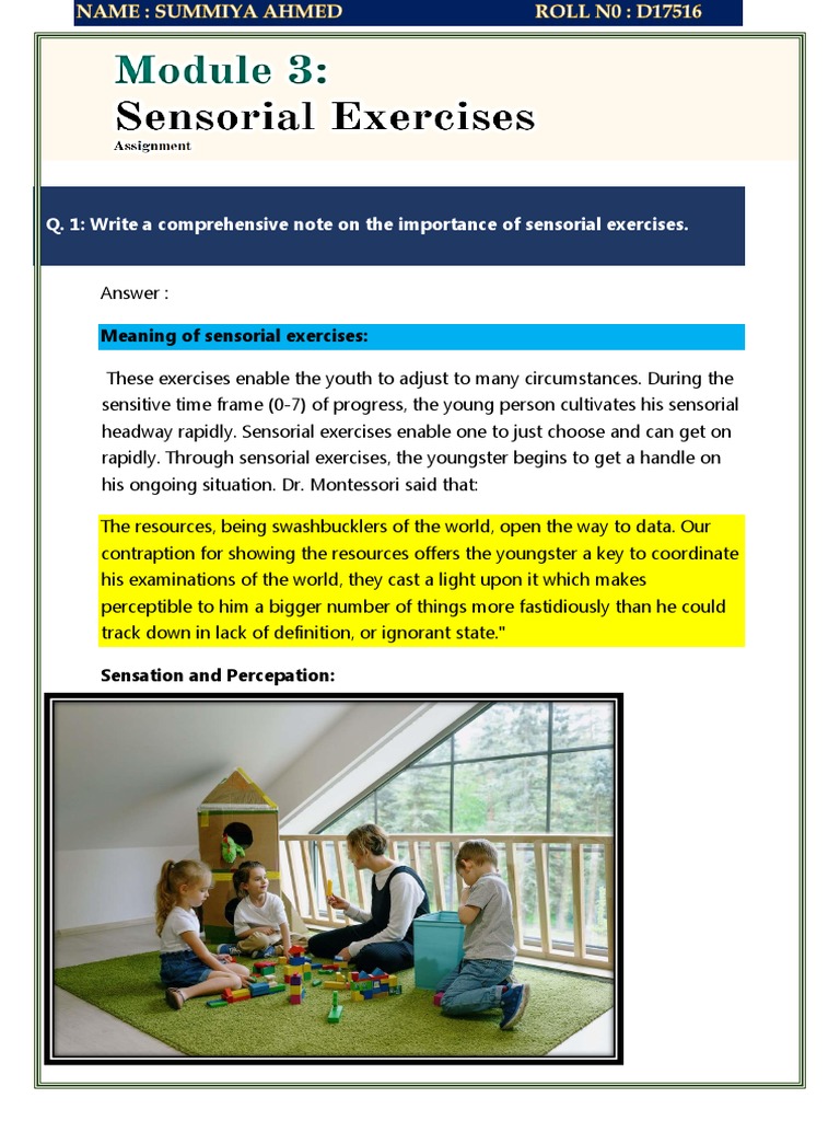 Assignment Module 03 by Summiya Ahmed D17516 | PDF