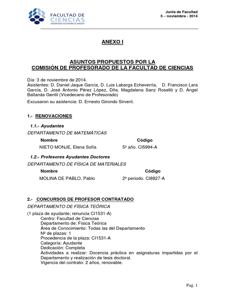 Z26 2014 11 05 Anexos I III | PDF