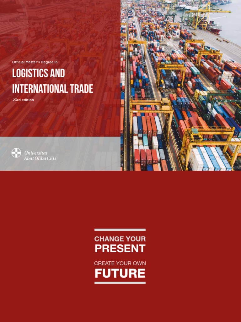 Official Masters Degree Logistics | PDF