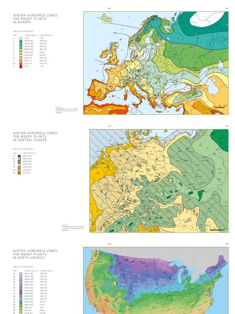 Hardiness Map | PDF | Nature | Natural Environment