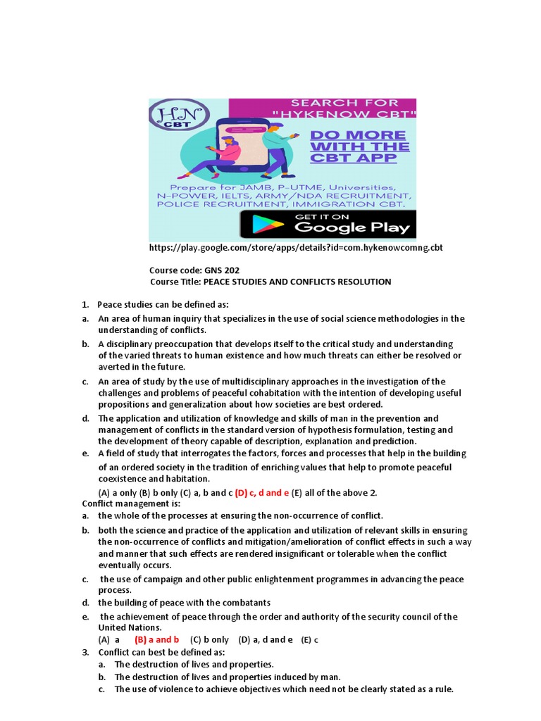 GNS 202 (Peace Keeping) .......................................................... | PDF