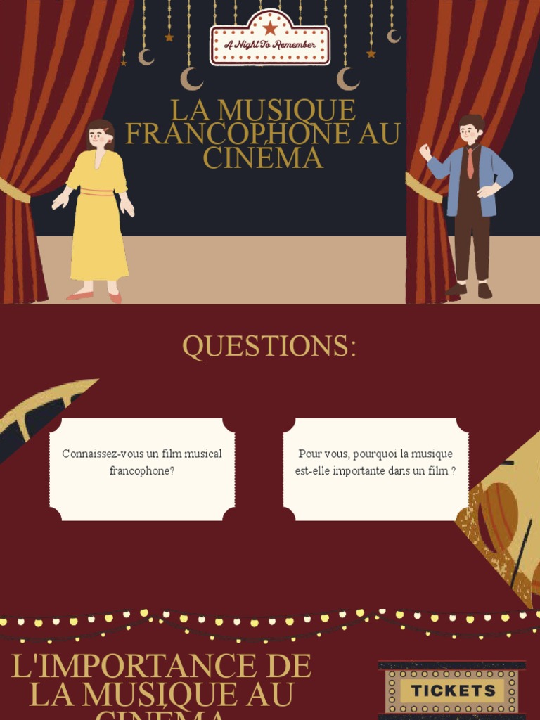 Musique Francophone au Cinéma | PDF