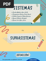 Supra Sistemas | PDF | Sistema | Ingeniería de software