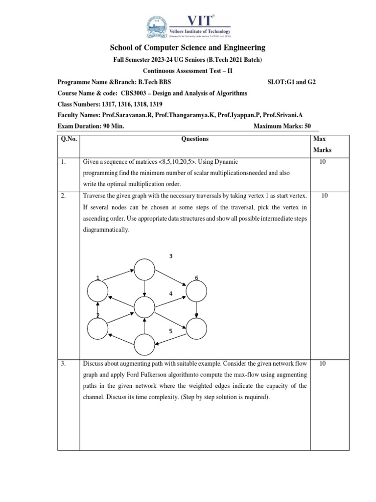 Fallsem2023-24 CBS3003 Eth VL2023240101316 Cat-2-Qp - Key | PDF ...