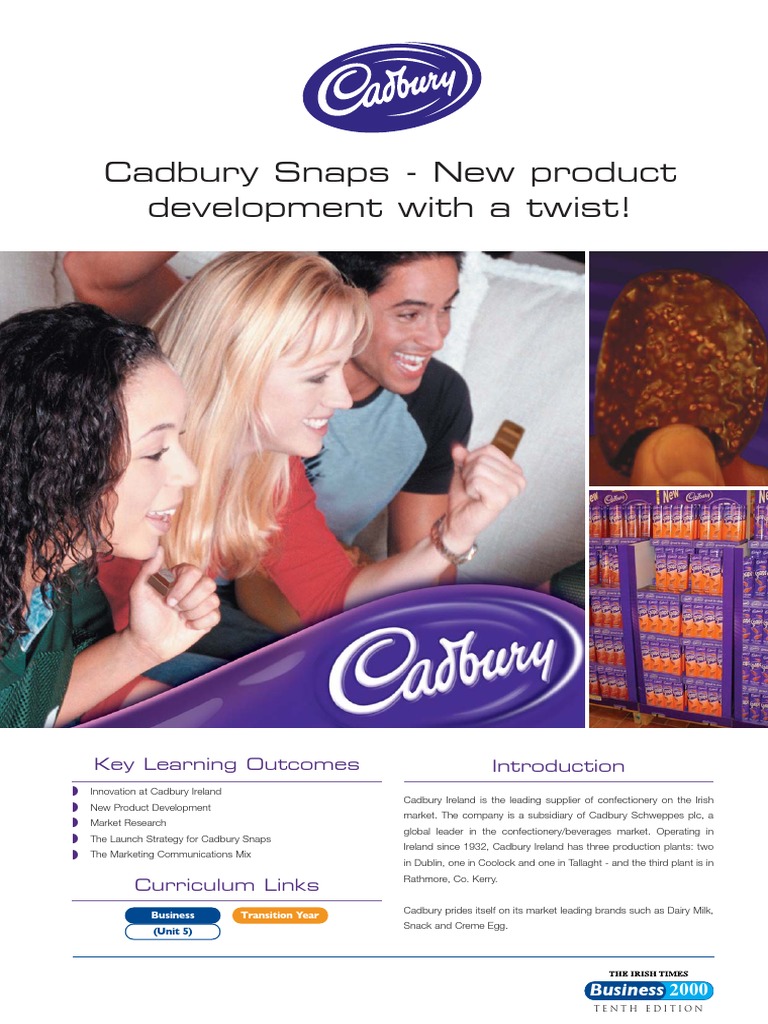 Tutorial WK3 Cadbury Case Study | PDF